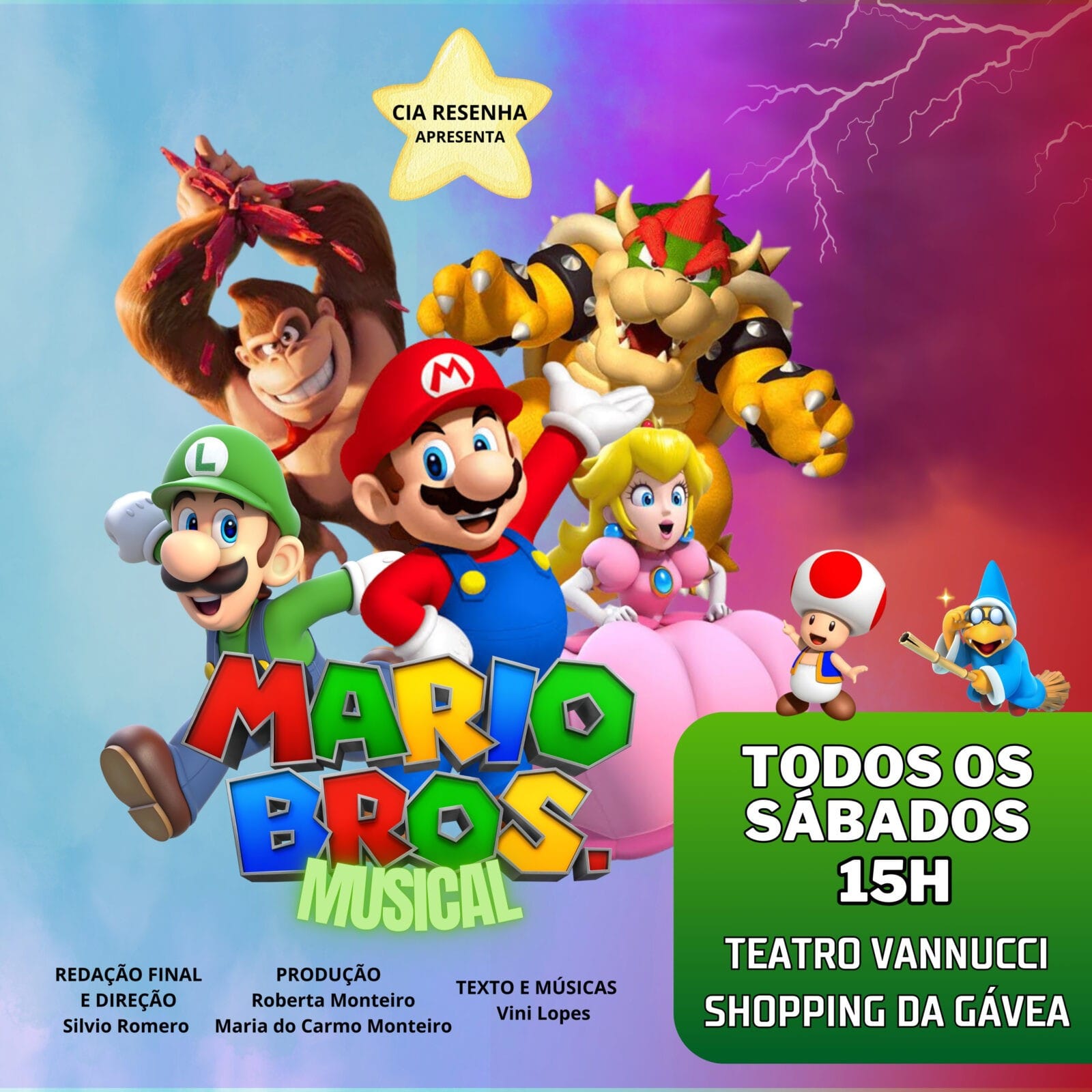 Teatro Vannucci | Teatro Categoria | Shopping da Gávea